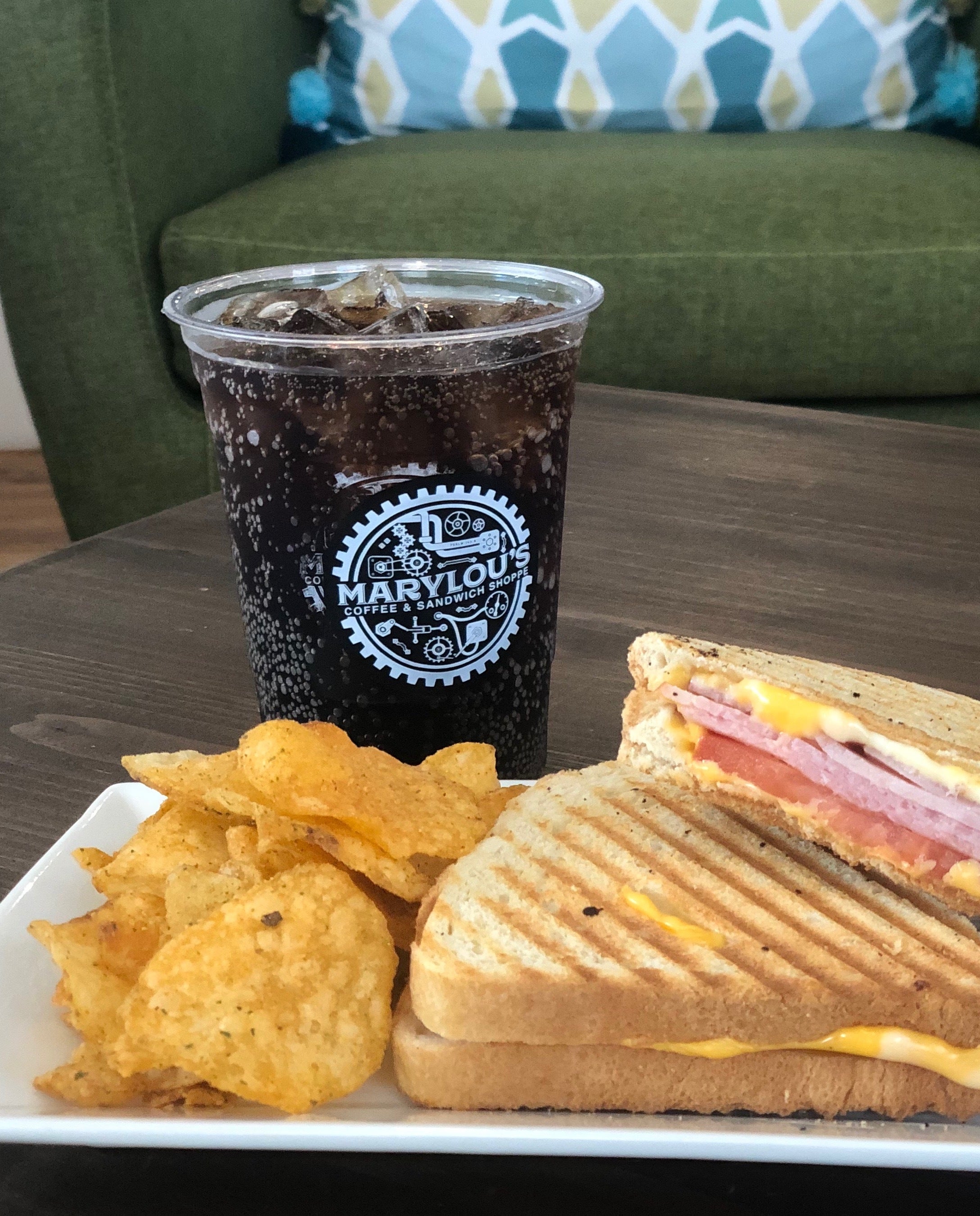 Clark Panini / Chips | Marylou's Sandwich Shoppe